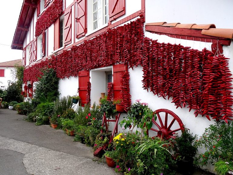 France : Chili Pepper Market in Basque Country ( 80 photos ). – ICI ...
